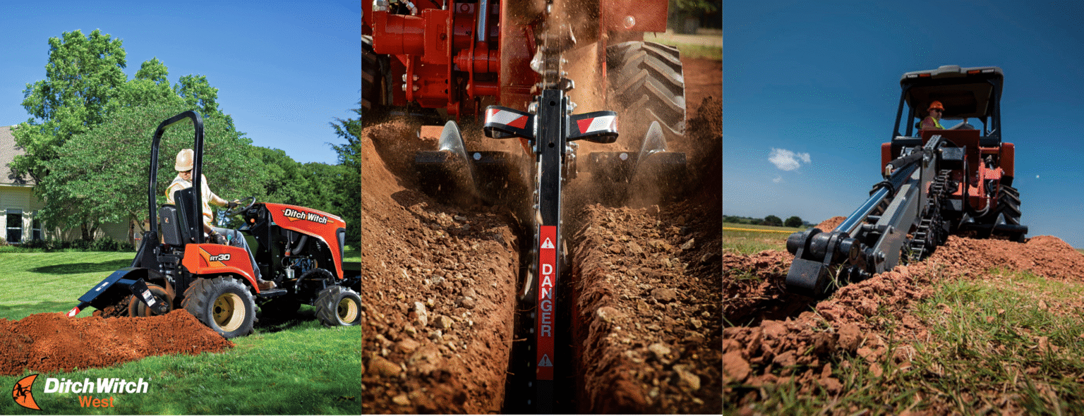 Trencher Rental: What Size Trencher Do I Need? | Ditch Witch West